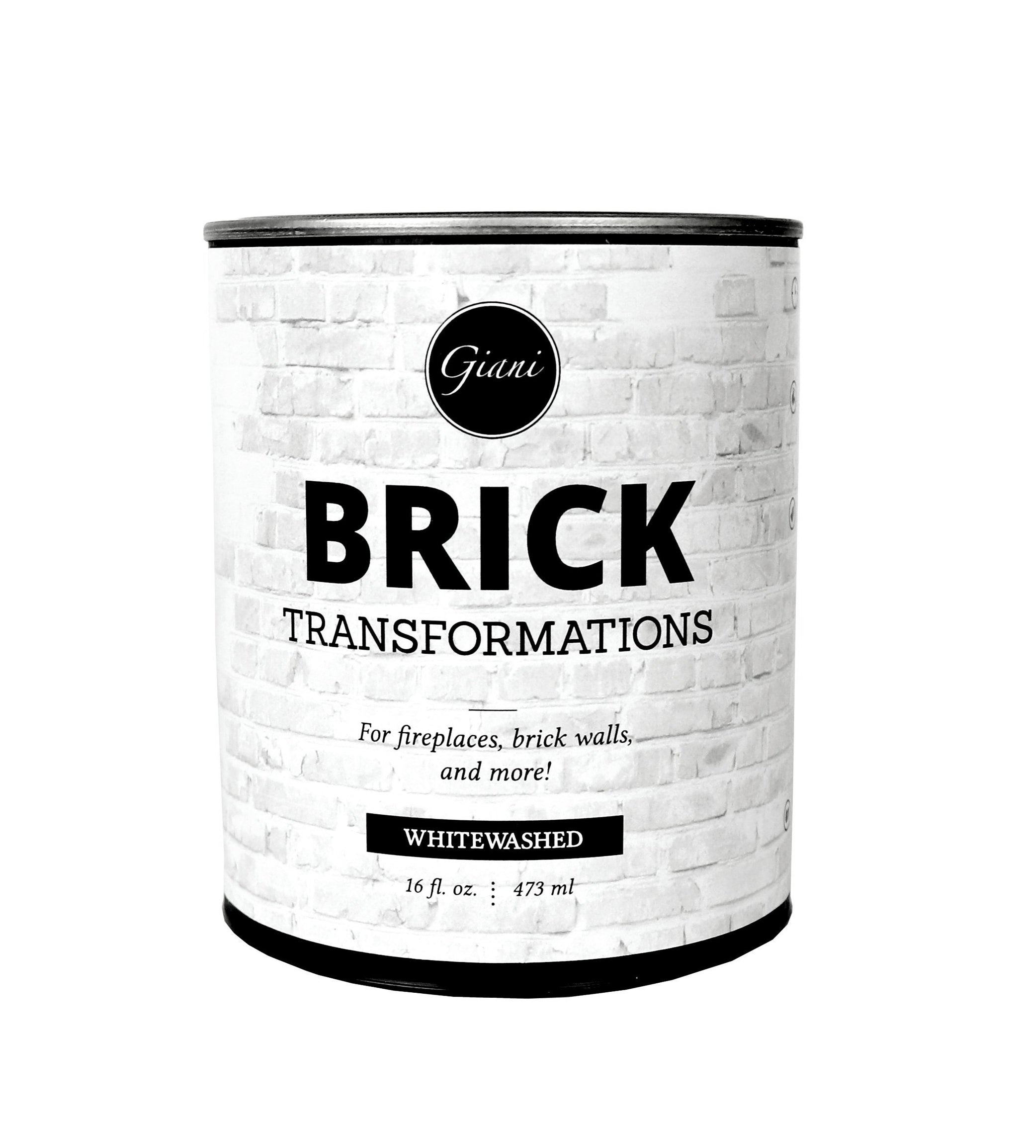 Brick Transformations Whitewash Paint – Giani Inc.