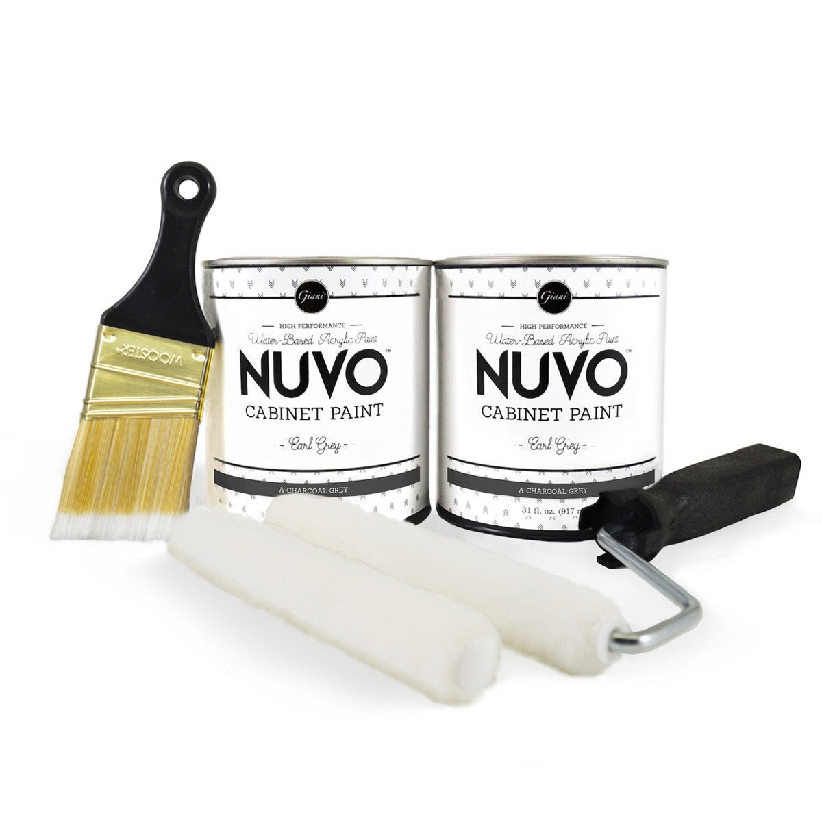 Nuvo Earl Grey Cabinet Paint Kit – Giani Inc.